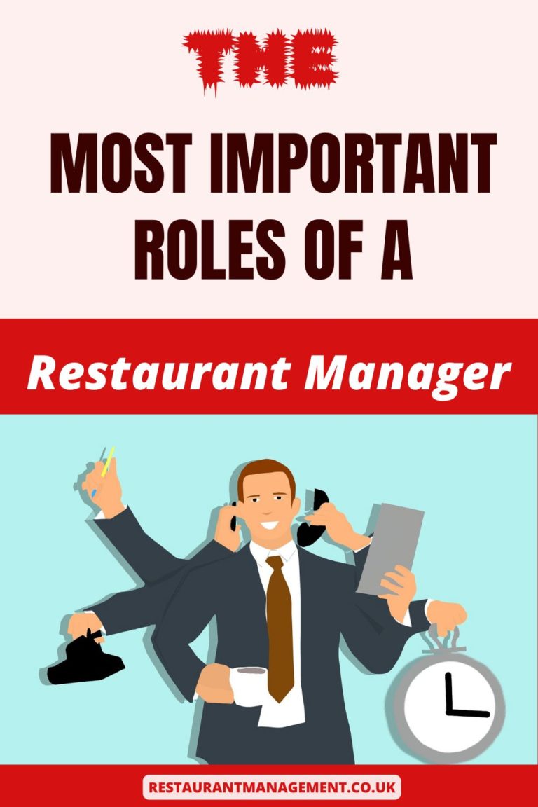 What Are The Most Important Roles Of Restaurant Manager - Restaurant ...