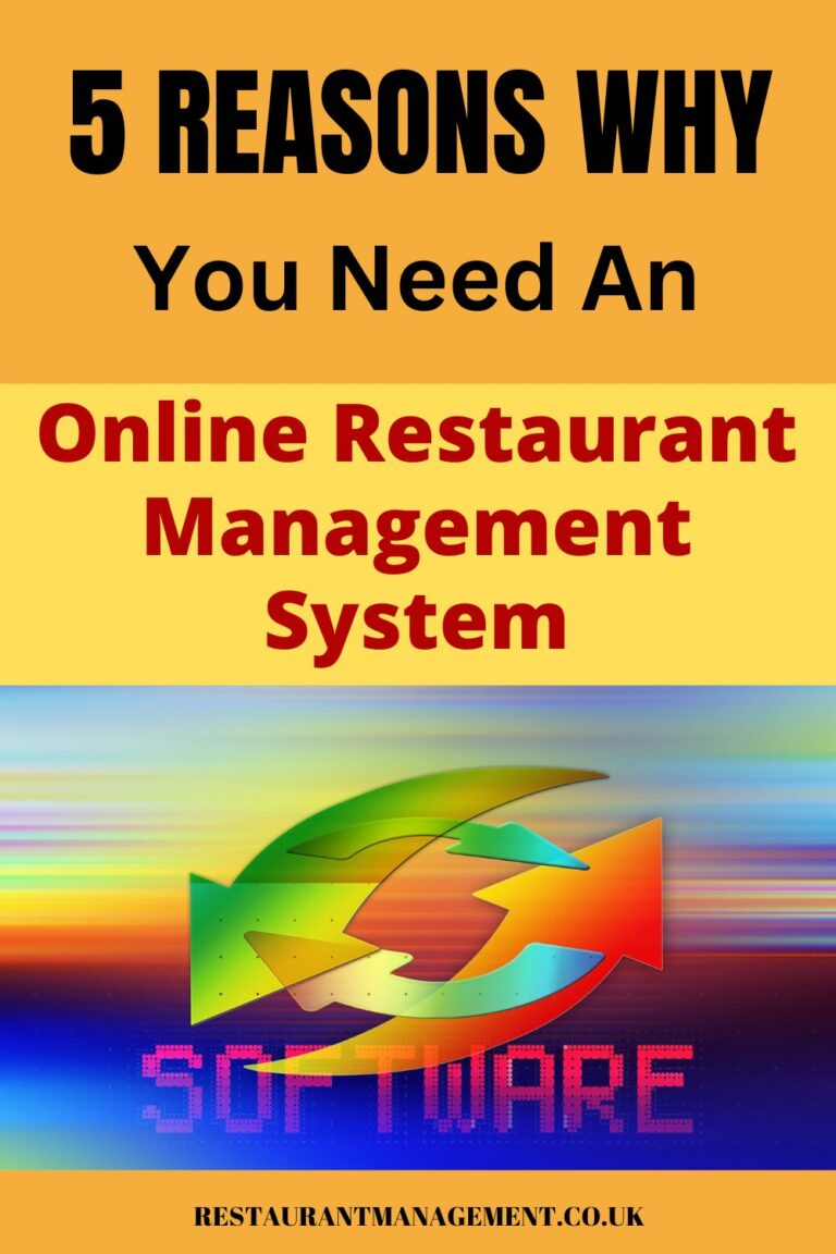 5 Reasons Why You Need An Online Restaurant Management System ...
