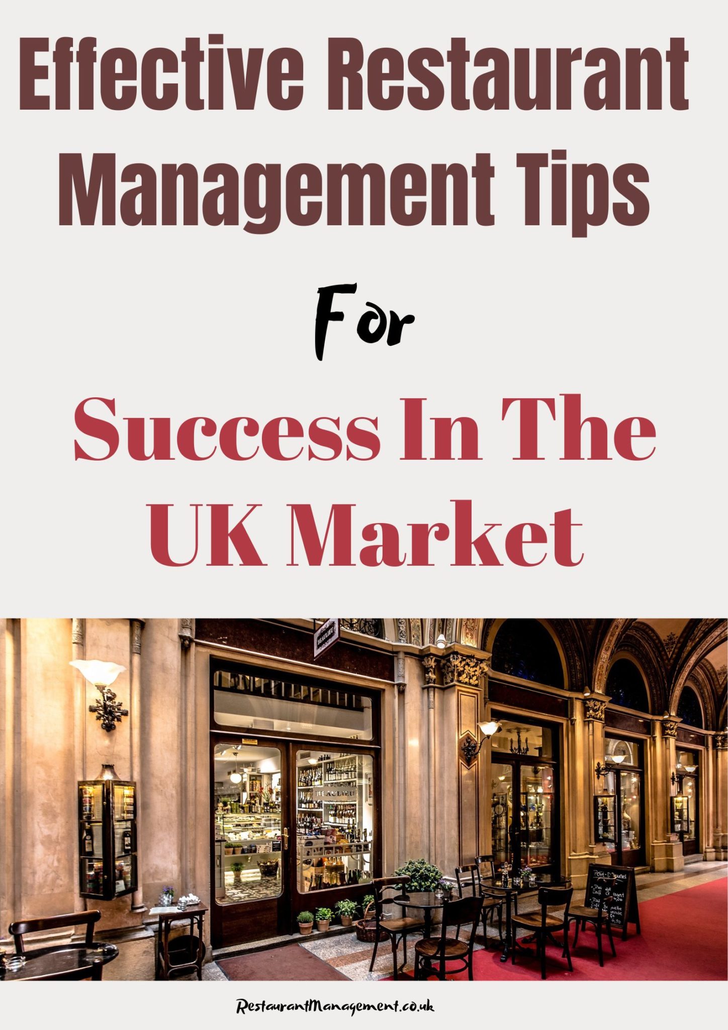 Effective Restaurant Management Tips For Success In The Uk Market