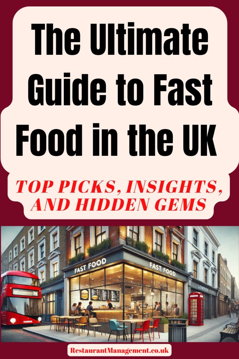 Awesome! The Ultimate Guide to Fast Food in the UK - Restaurant Management